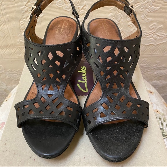 Clarks | Shoes | Clark Platform Sandals | Poshmark